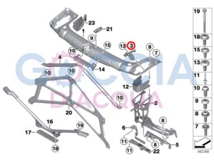 Genuine BMW 3' Series F34 GT Headlight Bracket - Right 51117294916 | eBay