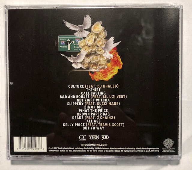 Migos - Culture Rare Offset Quality Control Music 2017 Hip Hop CD | eBay