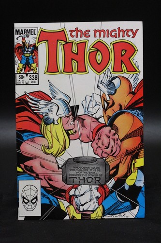 Thor (1966) #338 Walt Simonson Beta Ray Bill Cover & Art Homage Thor ...