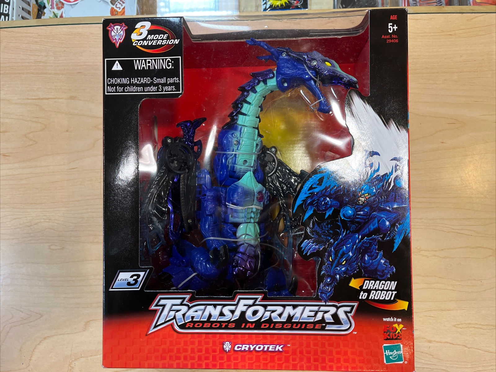 Transformers Robots in Disguise Cryotek Hasbro Predacon Dragon Factory ...