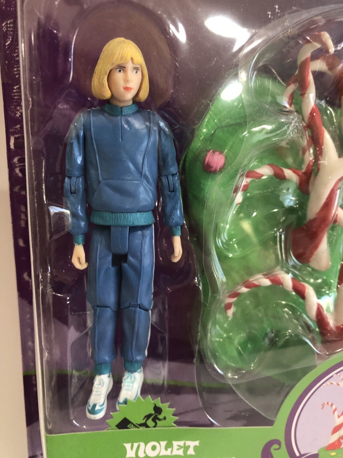 Charlie & The Chocolate Factory Violet Beauregarde Action Figure ...