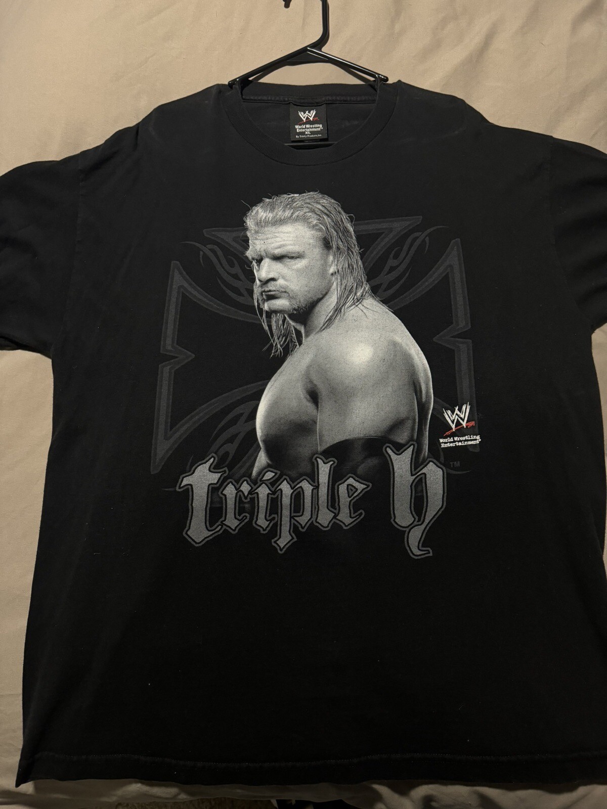 Vintage 2002 Triple H WWE HHH Wrestling Full Color T-… - Gem
