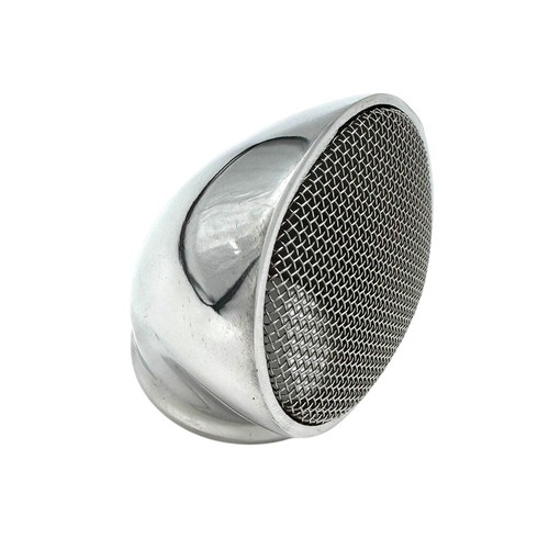 Polished 2 Barrel Frog Mouth Air Cleaner Scoop For 2-5/8" Carburetors ...