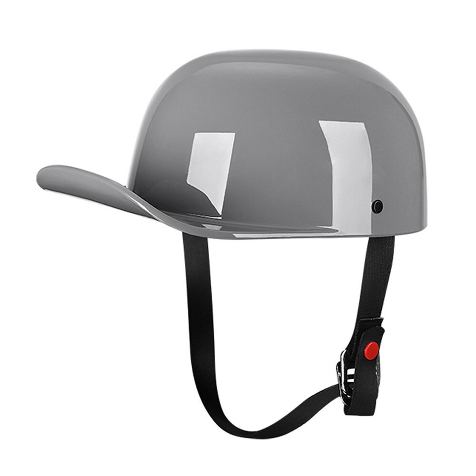 DOT Baseball Cap Helmet Motorcycle Half Helmet Novelty Chopper Scooter ...