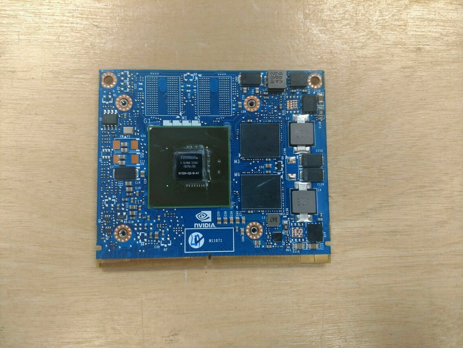 HP ZBook 17 728554-001 NVIDIA QUADRO K610m Laptop Graphics Video Card ...