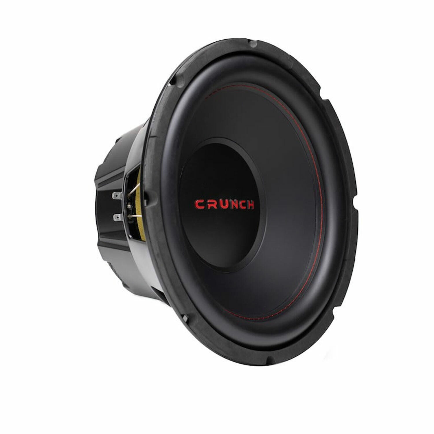 Crunch CRW12D4 12 Inch 800 Watt MAX 4 Ohm Dual Voice Coil Car Subwoofer ...