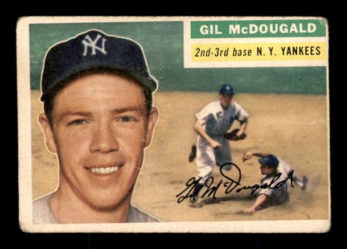1956 Topps #225 Gil McDougald G/VG X3051237 | eBay