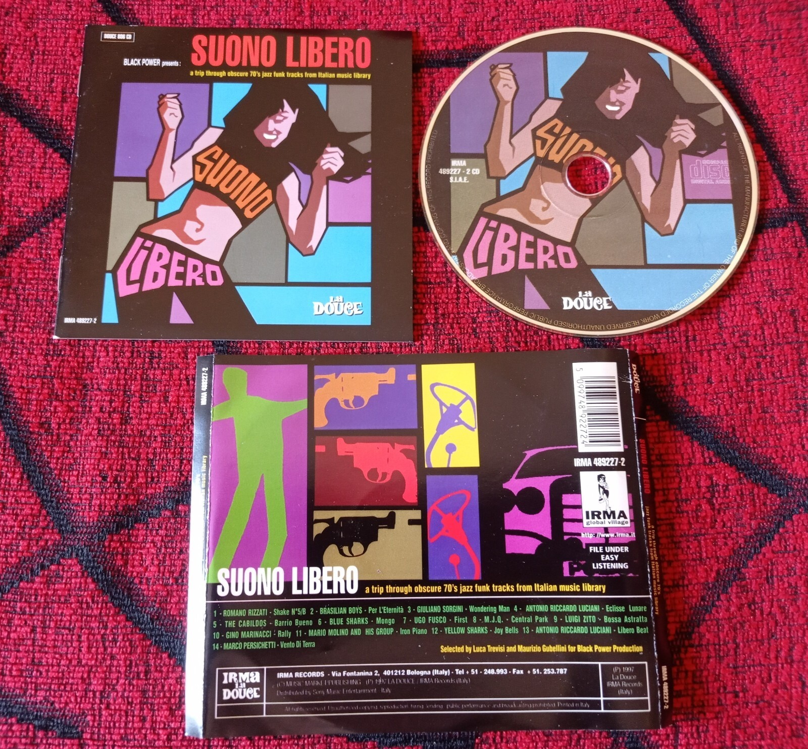 SUONO LIBERO ORIGINAL ITALY CD 1997 Romano Rizzati Giuliano Sorgini Ugo ...