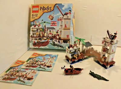 LEGO 6242 Soldiers' Fort- Pirates Realm - 100% Complete W/ Box & Manual ...