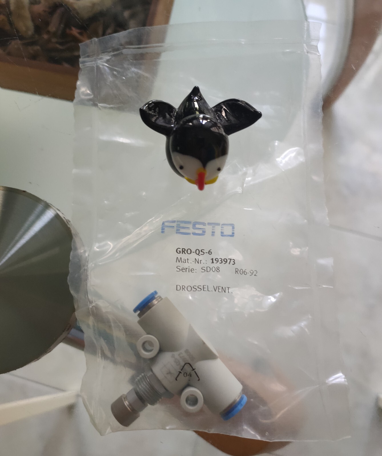 Festo Gro-qs-6 193973 Valve Flow Control for sale online | eBay