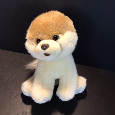 Gund Pomeranian Plush Stuffed Toy Boo The World's Cutest Dog 10" x 9 ...