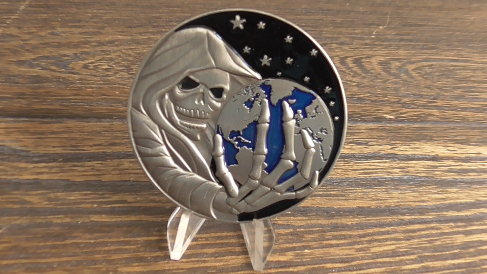 Special Activities Division CIA SAD SOG Grim Reaper Challenge Coin | eBay