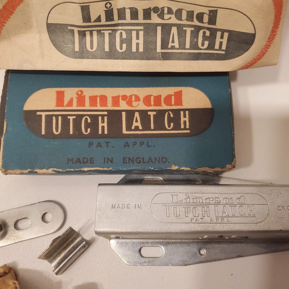 Vintage Original LINREAD Tutch Latch Made in England | eBay
