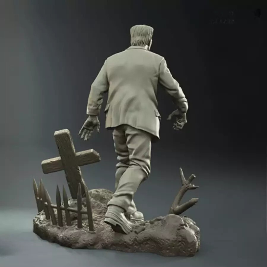 Frankenstein Resin Figurine Model Kit 1/24 Scale H-110 Unassembled and ...