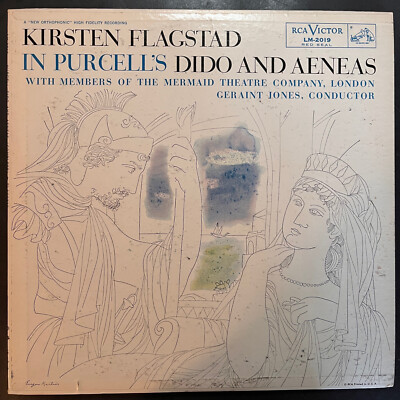 KRISTEN FLAGSTAD in purcell dido & aeneas | eBay