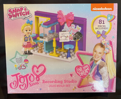 JoJo Siwa Recording Studio Snap & Switch Construction Build Set 81pcs New in Box | eBay