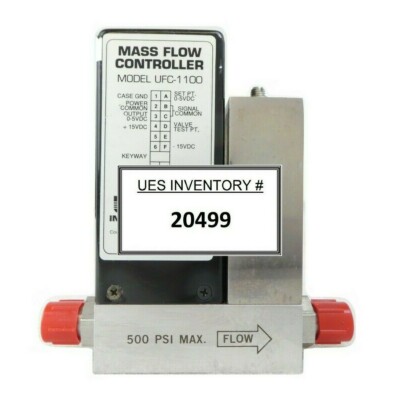 UNIT Instruments UFC-1100 Mass Flow Controller MFC AMAT 3030-01053 ...
