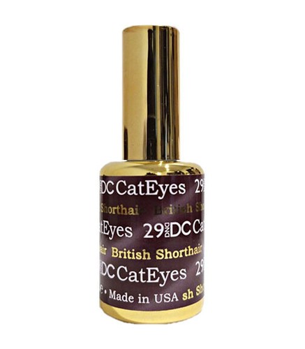 DND DC Cat Eyes British Shorthair 29 LED/UV DND Gel Polish .6oz ...