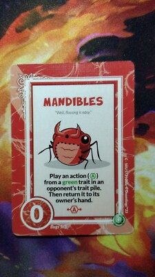 Doomlings Overlush Non Holo Card MANDIBLES #101/173 Common Scarcity HTF ...