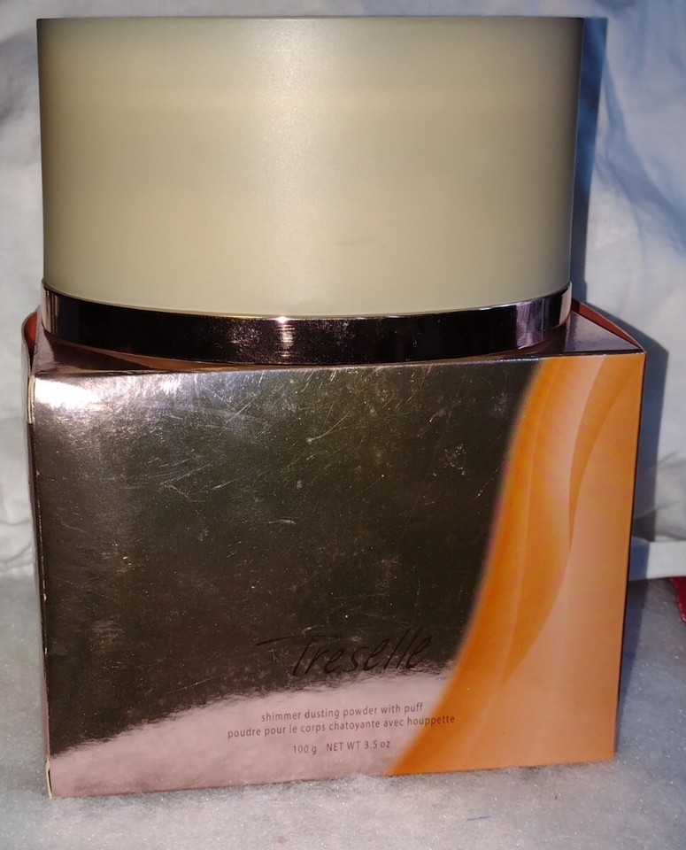 AVON TRESELLE Shimmer Dusting Powder With Puff 3.5 oz Discontinued ...