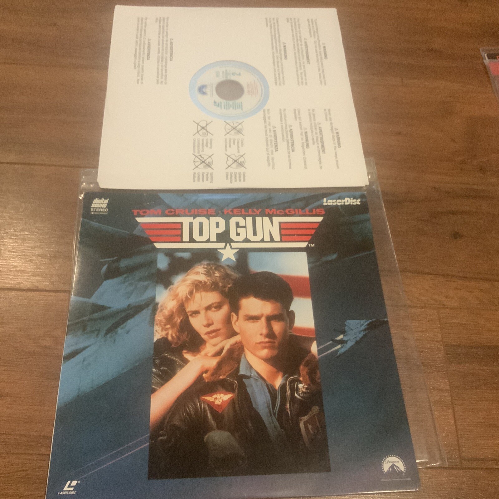 Top-Gun-Tom-Cruise-Digital-Paramount-Laser-Disc-Laserdisc Values - MAVIN
