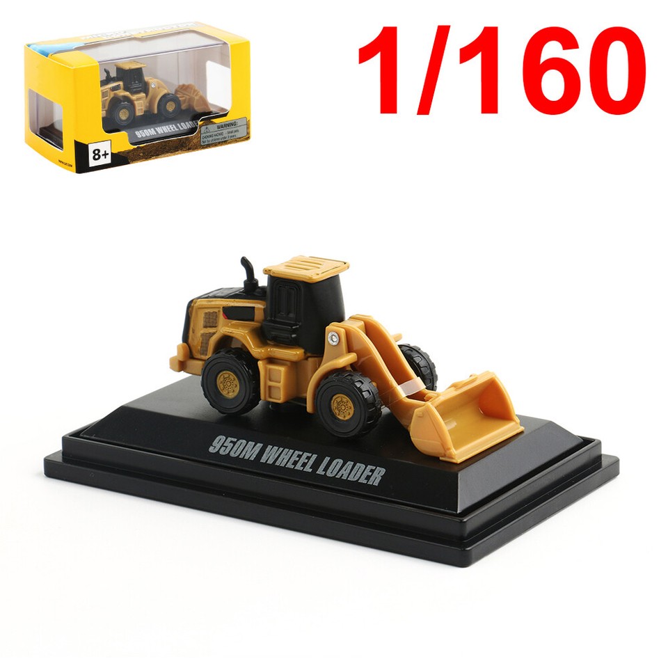 1:160 alloy Mini Engineering Truck Model Mixer Truck Excavator ...