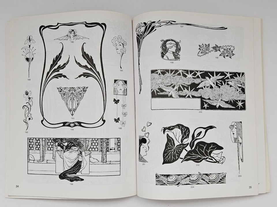 2 NEW Different Dover Electronic Clip Art Nouveau Designs CD & Books ...