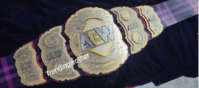 AEW Inspired Custom Mjf World Wrestling Championship Replica Belt 4 ...