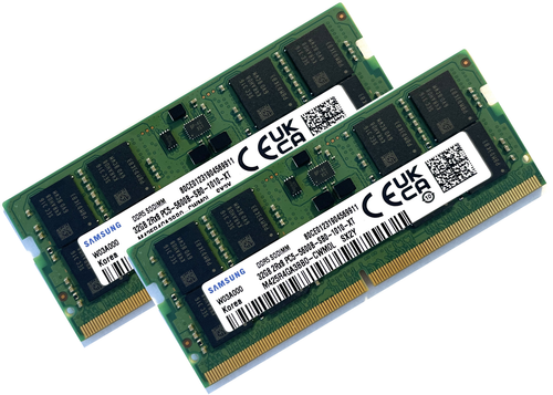 2x 32GB 64GB RAM PC5-5600B DDR5 SO 5600Mhz Kompat. zu Lenovo PN#(2x ...
