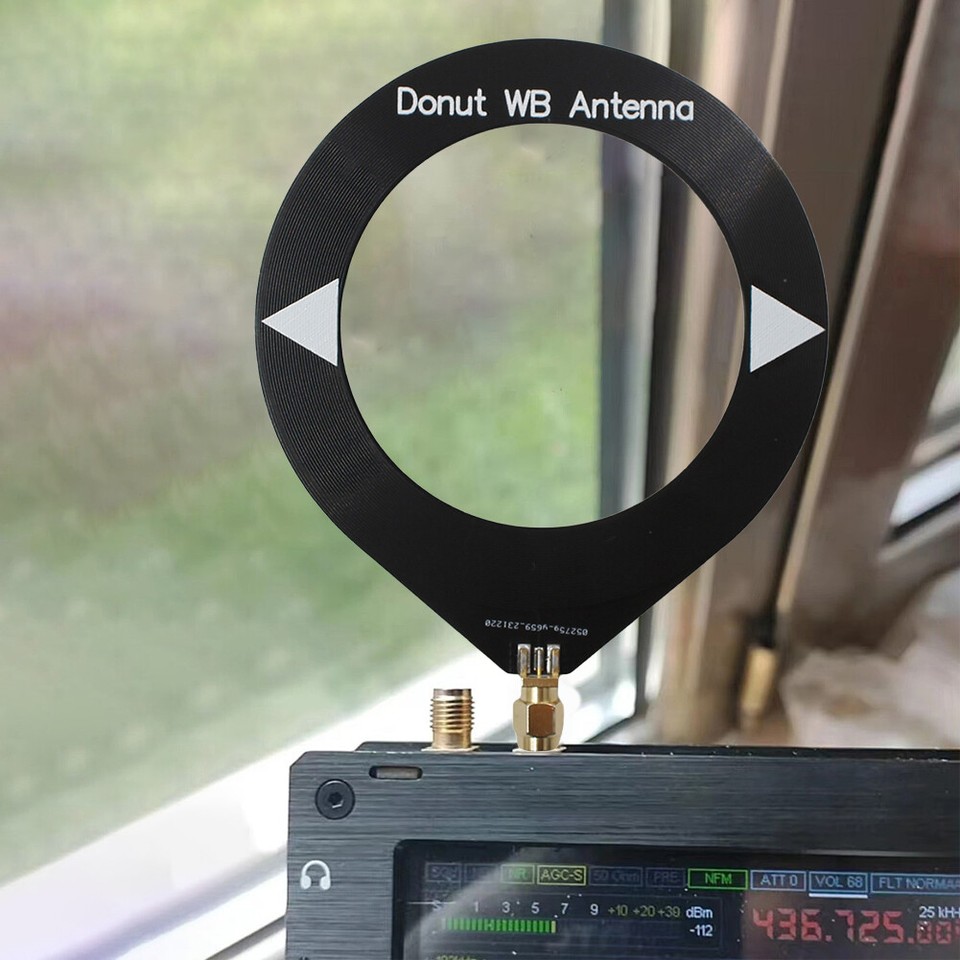 UK Transimpedance Amplifier Mini Loop Antenna 10kHz-180MHz Donut WB ...