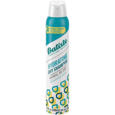 Batiste Instant Hair Refresh Hydrating Dry Shampoo Invisible Formula 6. ...