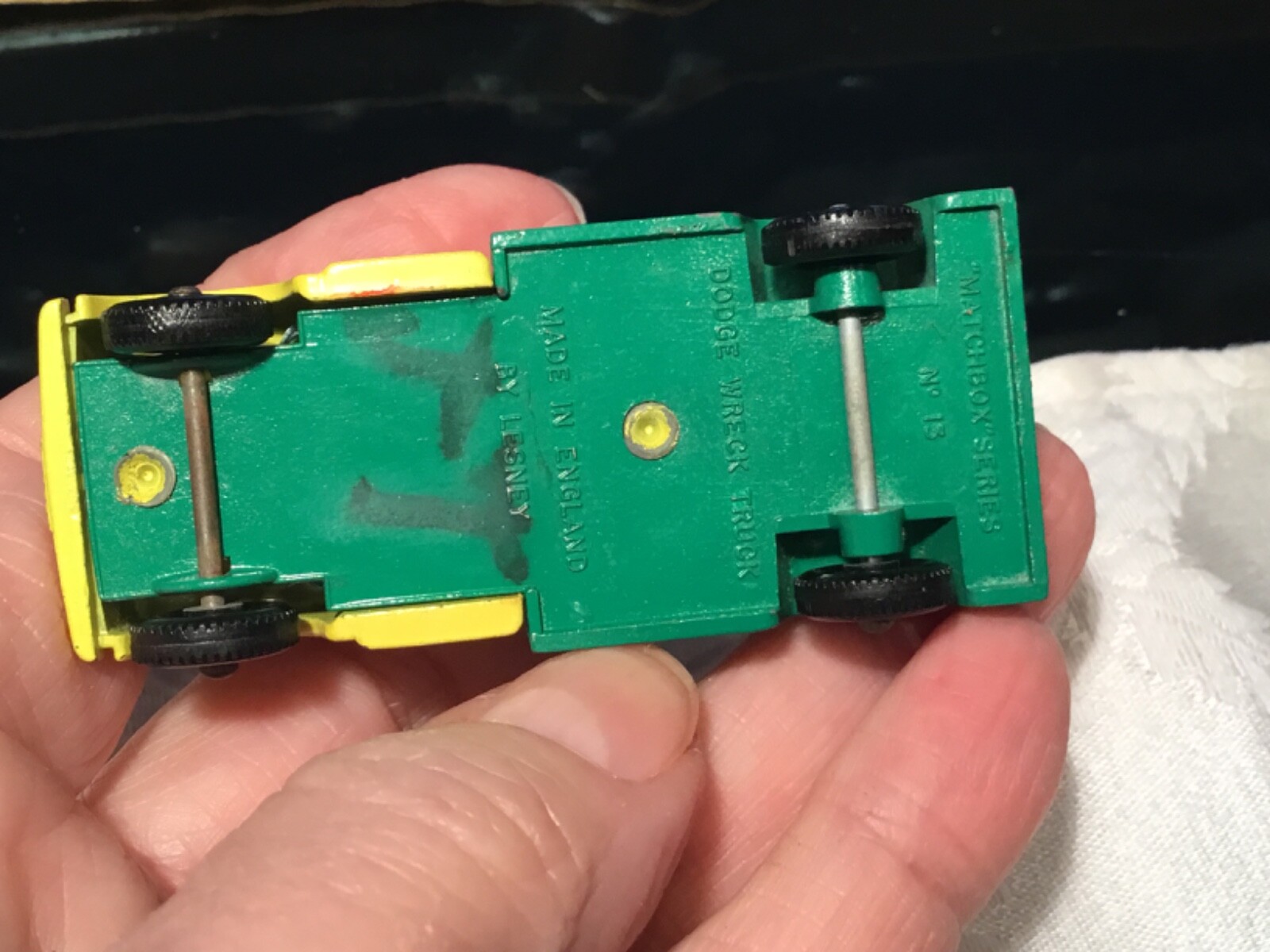 Lesney Matchbox Series No. 13 Dodge Wreck Truck~ BP Logo | eBay