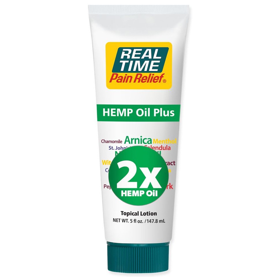 Real Time Pain Relief - Hemp Oil Plus | eBay