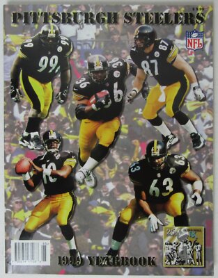 1999 Pittsburgh Steelers Official Team Yearbook 145098 | eBay