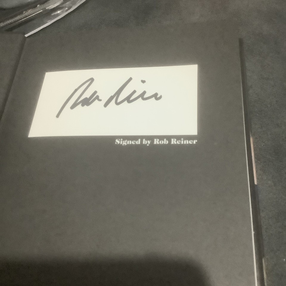 SIGNED Rob Reiner Book A Fine Line Between Stupid And Clever : Spinal ...