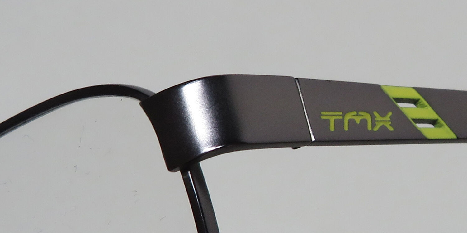 NEW TIMEX TMX STOKED EYEWEAR DESIGNER GRAY MENS GM 50-16-135 FULL-RIM ...