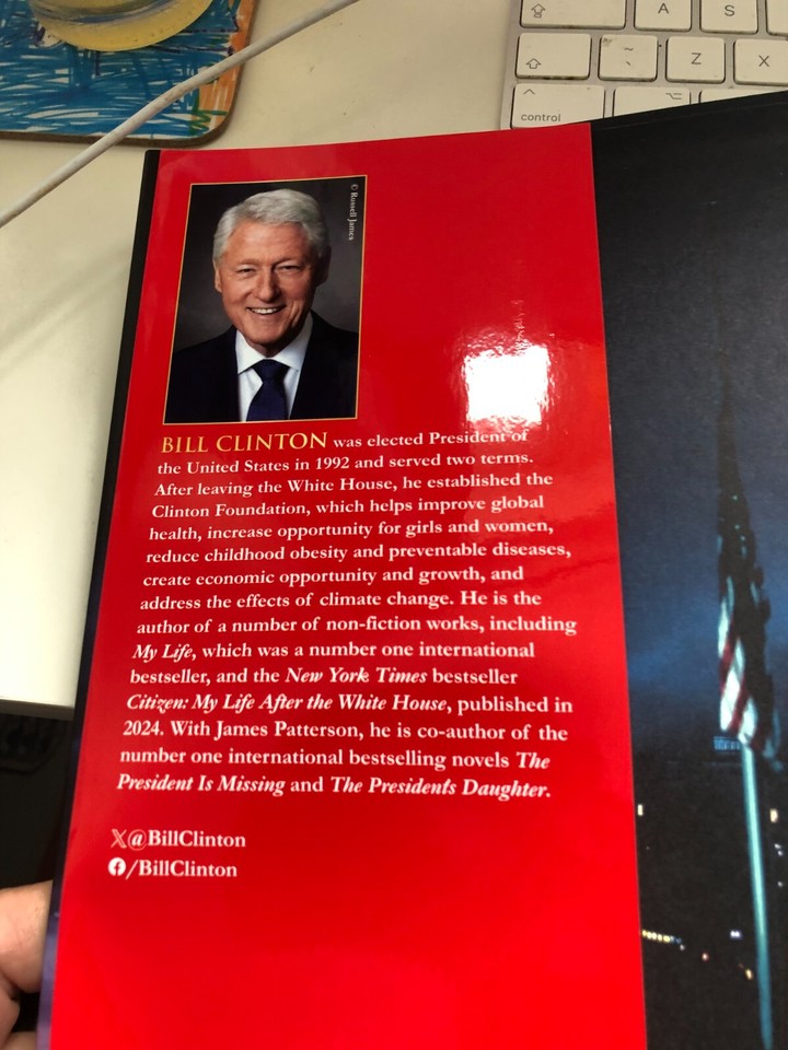 Bill Clinton & James Patterson SIGNED The First Gentlemen Book Hardback ...
