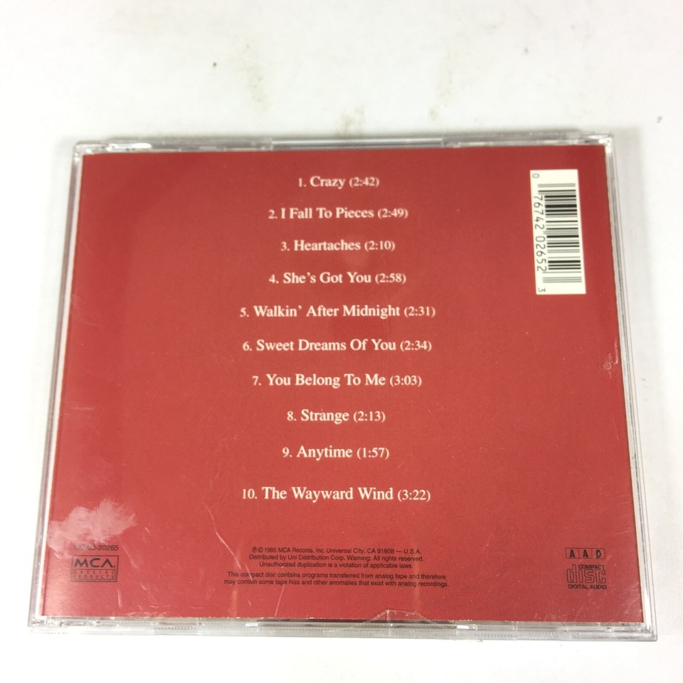 Heartaches - Audio CD By Patsy Cline | eBay