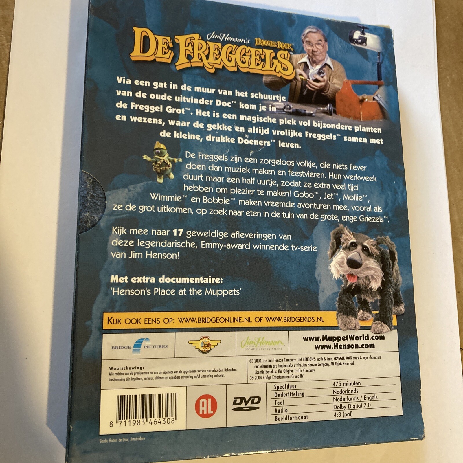 De FREGGELS - Fraggle Rock (dvd 3 Disc Set) Jim Henson Dutch IMPORT ...