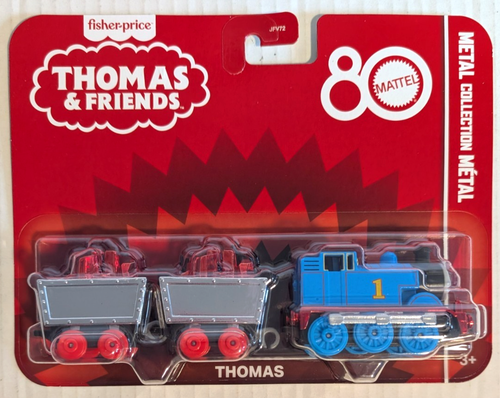 Thomas & Friends Metal Train Ruby Collection Mattel 80th Anniversary 3 ...