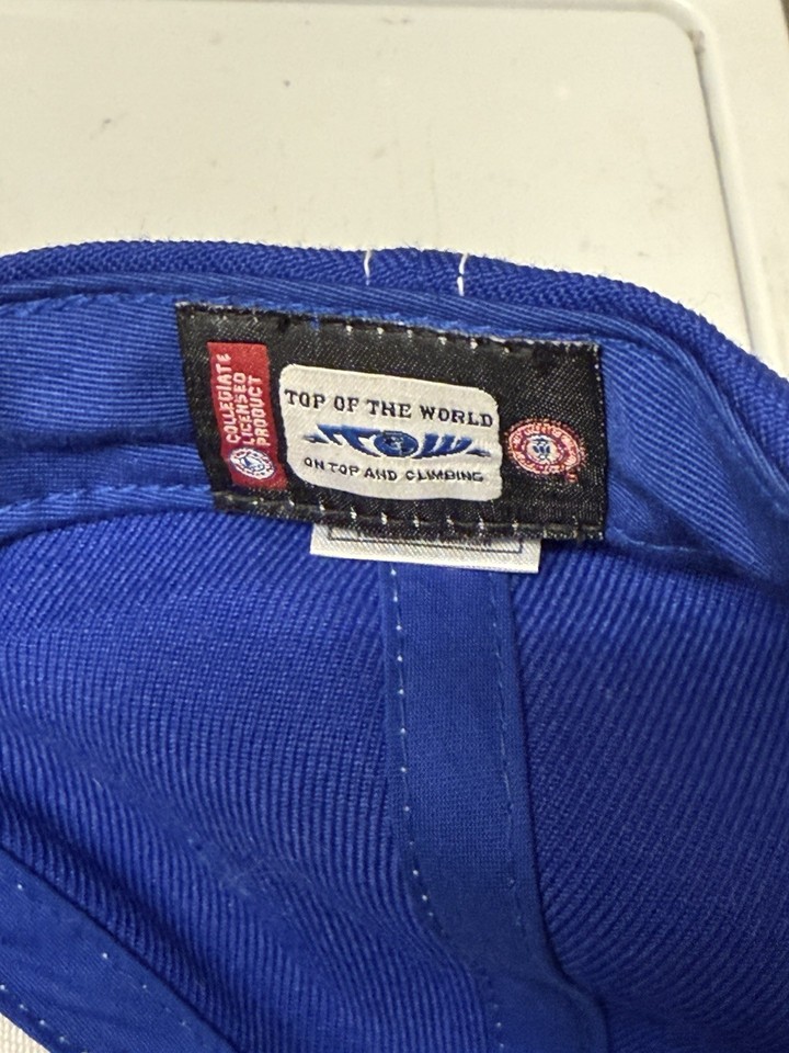 Florida Gators Embroidered Baseball Cap Hat Blue White Orange Top of ...