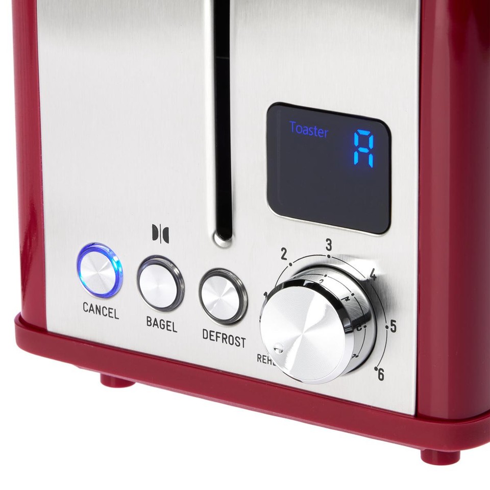 Curtis Stone Digital 2-Slice Toaster with Sandwich Cage | eBay