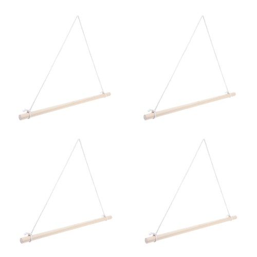 4 Pcs Garden Pole Banner Replacements Decorative Flag Poles Outdoor ...