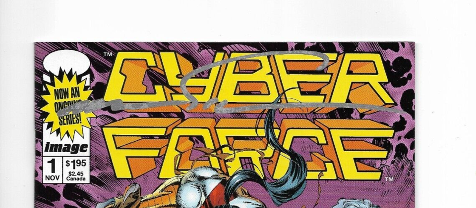 CYBER FORCE 1 1993 VERY FINE SIGNED MARC SILVESTRI | eBay