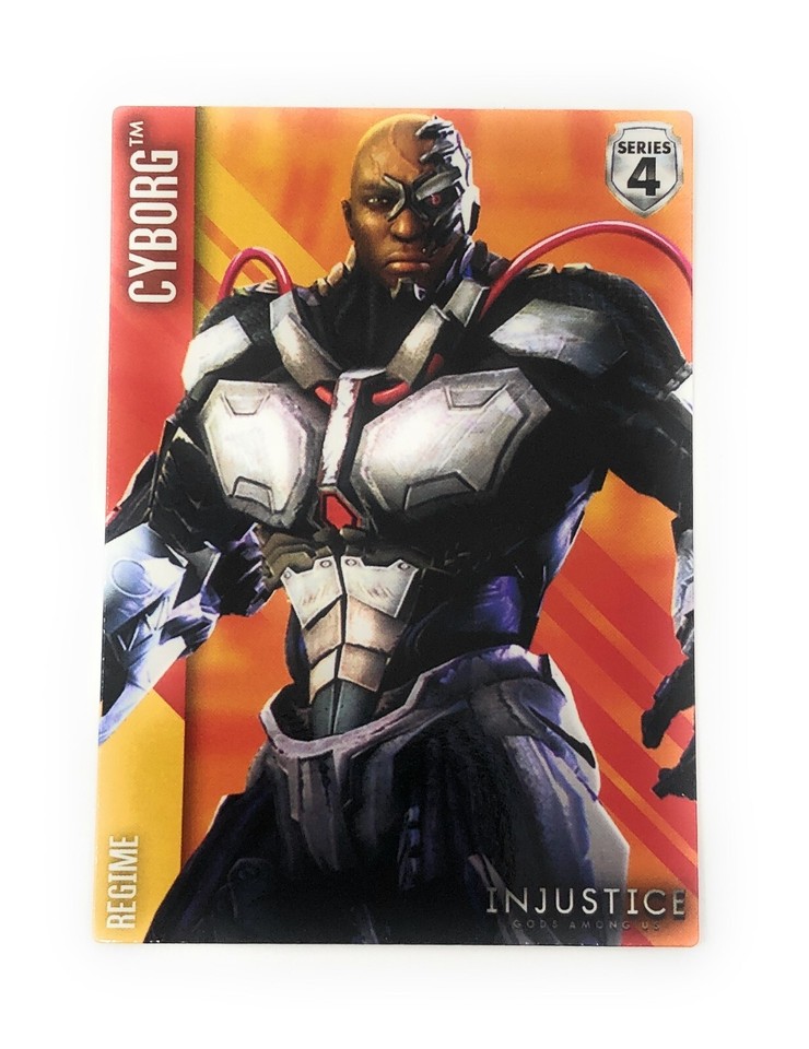 DC Injustice Cards: Non-Foil Series 4 (glossy/squared) Gods Among Us ...