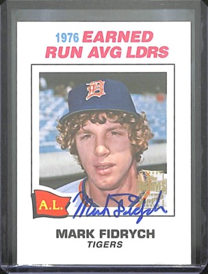 2001 Topps Archives Autograph #154 Mark Fidrych | eBay