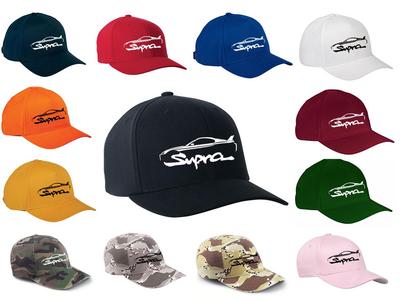 Toyota Supra Sports Car Classic Color Outline Design Hat Cap NEW | eBay