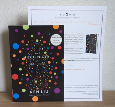 The Hidden Girl and Other Stories by Ken Liu - Rare ARC 1st Edition ...