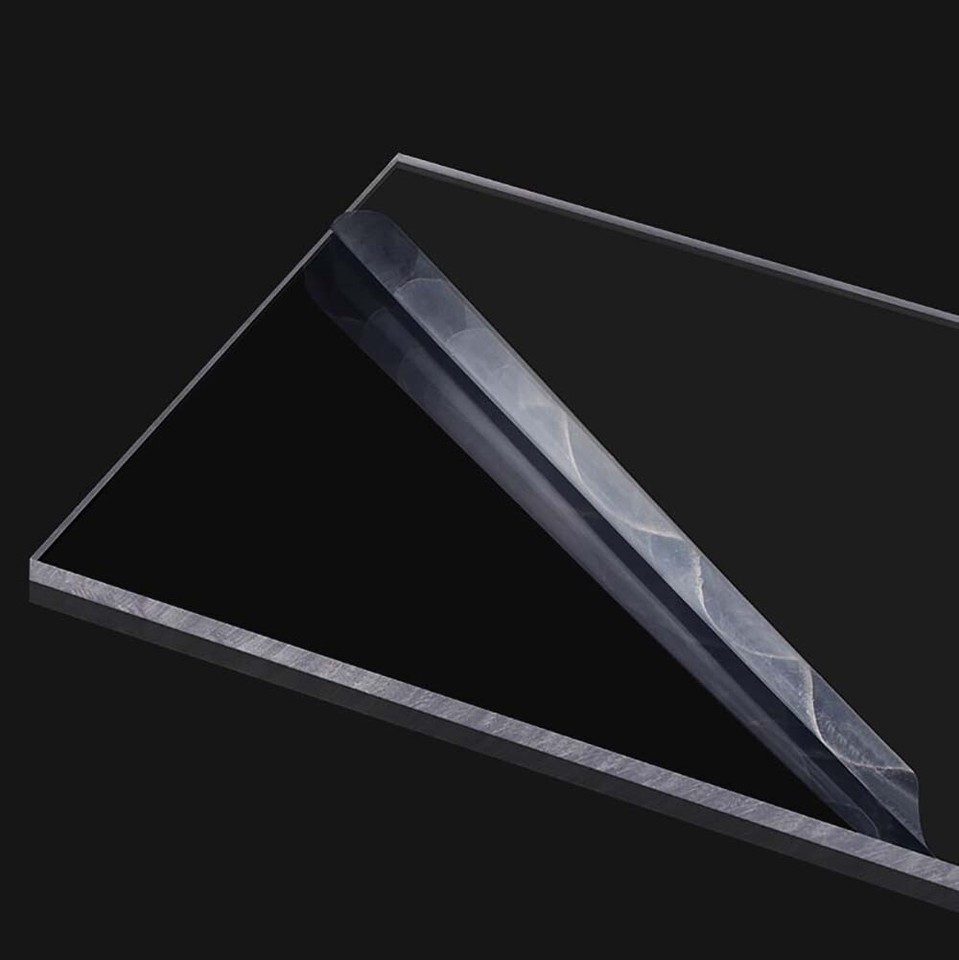 PVC Transparent Plastic Sheet Clear Polyvinyl Chloride Thin Panel Thick ...