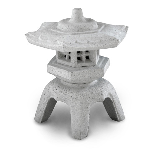 Pagoda Oriental Concrete Japanese Garden Yard art Stone W30xL30xH33cm ...